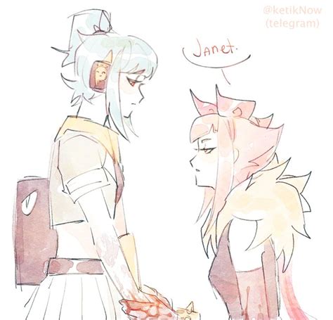 Janet And Melodie Brawl Stars Dibujos Animados Bonitos Dibujos Bonitos Arte De Chisisto