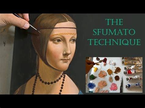 The Davinci Technique Sfumato Davinci Art Painting Davinci
