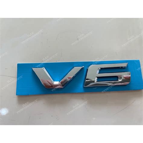 Toyota Vellfire Alphard Boot Emblem V6 Shopee Malaysia