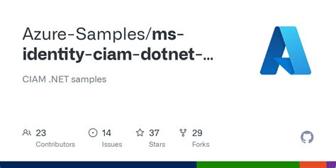 Github Azure Samplesms Identity Ciam Dotnet Tutorial Ciam Net Samples