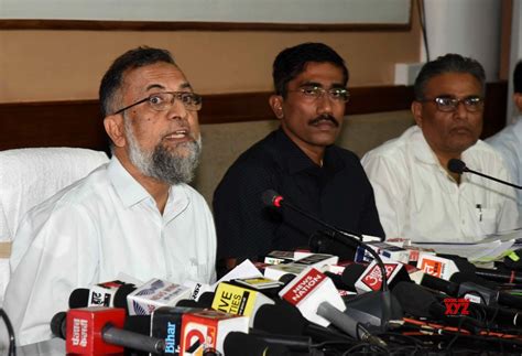 Patna Bihar Chief Secretary Amir Subhani Addresses A Press Conference Gallery Social News Xyz