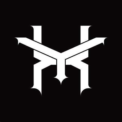 Yx Logo Monogram With Vintage Overlapping Linked Style Design Template