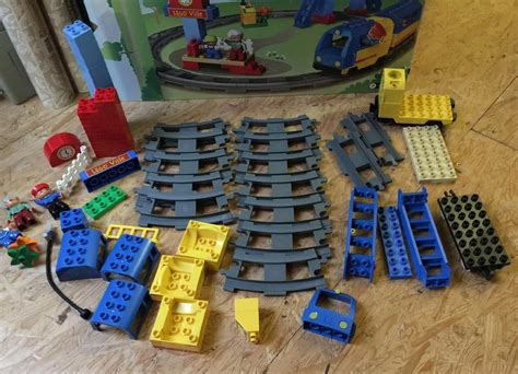 Lego Duplo Ville 5608 Eisenbahn Set Elektrische Lokomotive In Ovp