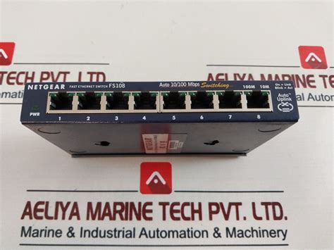 Netgear Fs108 Fast Ethernet Switch Aeliya Marine