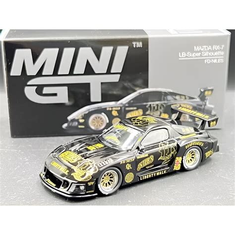 Mini Gt Mazda Rx 7 Lb Super Silhouette Liberty Walk 164 Diecast Model