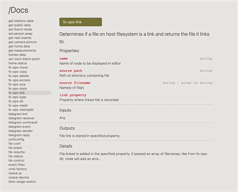 Documentation Normalization Core Development Node Red Forum