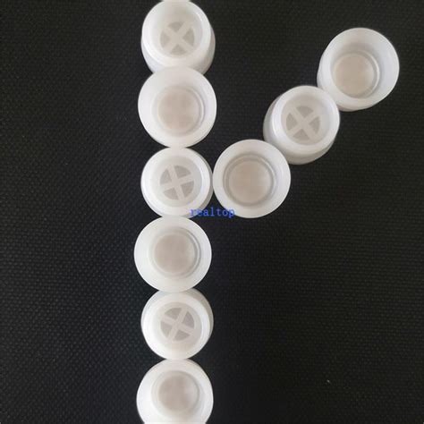 Chemical Resistance Pressure Relief Packaging Vent Valve Plastic Air Permeable D17 Vent Plug