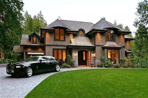 Exterior Villa Design Vancouver House Luxury Homes Dream Houses