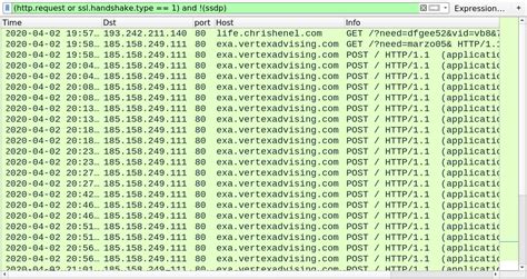Malware Traffic 2020 04 02 Vbs Based Malware Infection