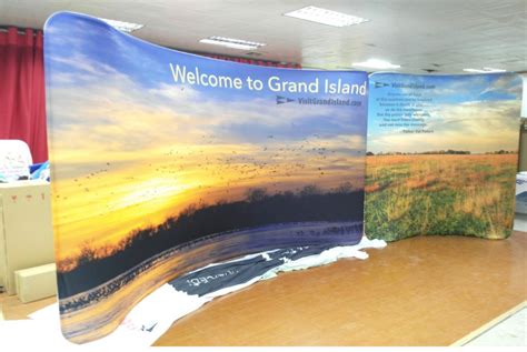 Tension Fabric Displays Trade Show Backdrops Oh My Print Solutions
