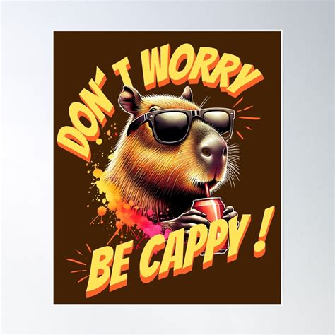 Best 10 Dont Worry Be Cappy Capybara Artofit