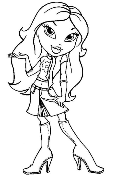 Bratz Coloring Pages Online