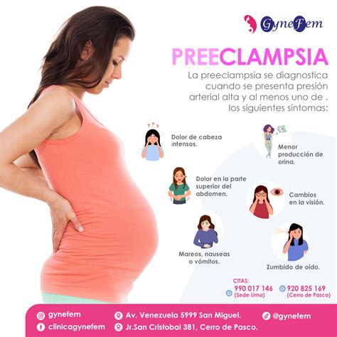 Gynefem ⚠️ Preclampsia Un Riesgo Silencioso En El Embarazo 🤰💜 💡