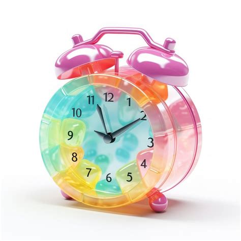 3d Jelly Glitter Clock Images Free Photos Png Stickers Wallpapers
