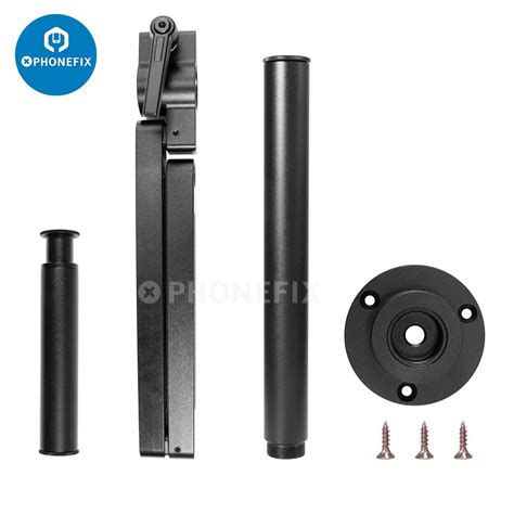 Rotatable Articulating Arm Microscope Arm Stand Bracket 50mm Holder