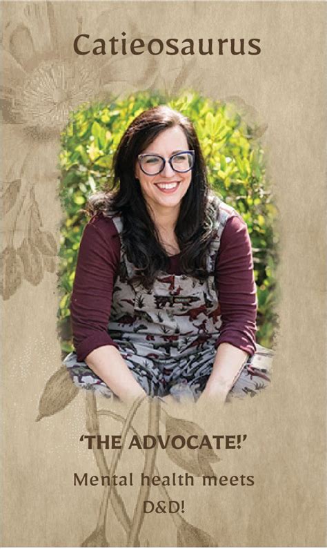 About Catieosaurus Mental Health Advocate Health