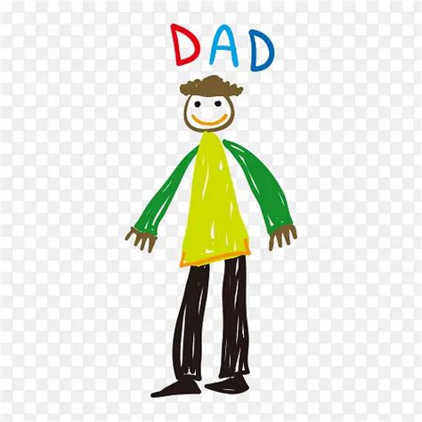 Dad儿童画卡通涂鸦png图片素材下载图片编号qrdxbgaq 免抠素材网