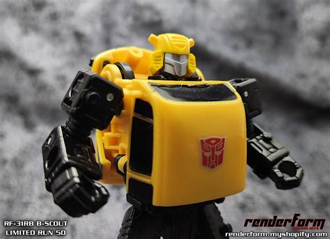 Rf 31rb B Scout Standard Version For Retro Bumblebee Bonus Renderform