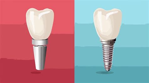 Premium Vector A Picture Of A Tooth With A Blue Background And A Red