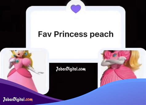 Filter Princess Peach Tiktok No Blur Sensor Emoji Lihat Disini