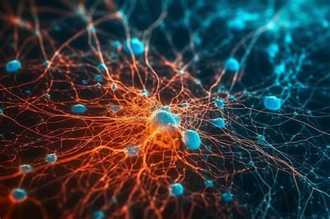 Communication Between Neurons Via Synapses The Neurons Are Shown As