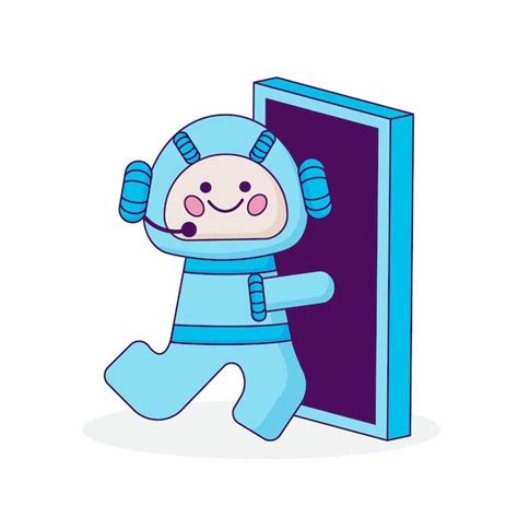 Premium Vector Chat Bot Icon Virtual Assistant For Website Chat Bot