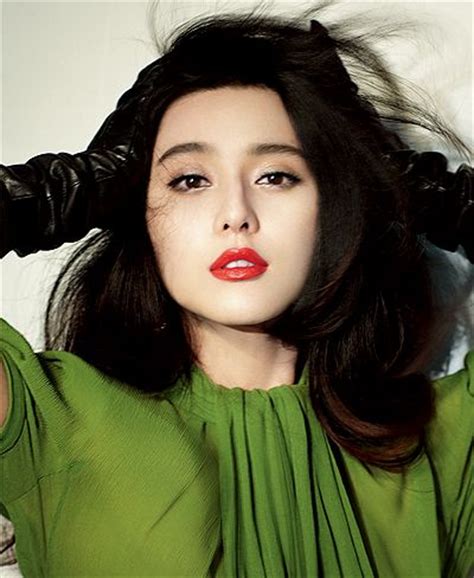 Fan Bing Bing Subtle Eye Makeup With Red Lips Chinese Beauty Best Red Lipstick Fan Bingbing