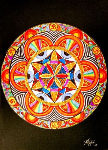 Psychedelic Mandala By Dracorx On Deviantart