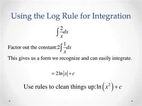 Ppt The Natural Logarithmic Function Powerpoint Presentation Free Download Id 2704957