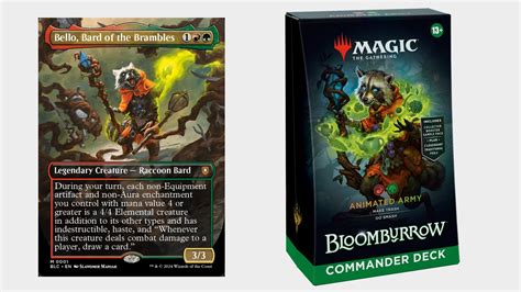 Mtg Bloomburrow Commander Decklists Full Card List