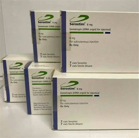 Serostim 6mg At ₹ 4000vial Somatropin Injection In Chennai Id