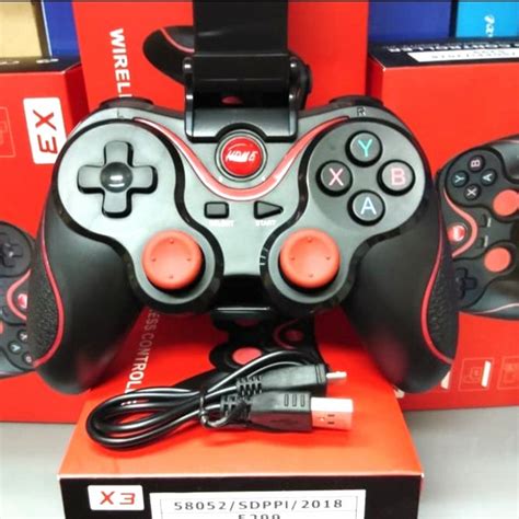 Jual GAMEPAD WIRELESS X3 STICK GAMEPAD STICK HP WIRELESS BLUETOOTH FOR ANDROID TERIOS X3