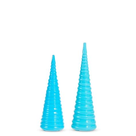 Glass Spiral Trees Raz Imports Mlynnedesigns