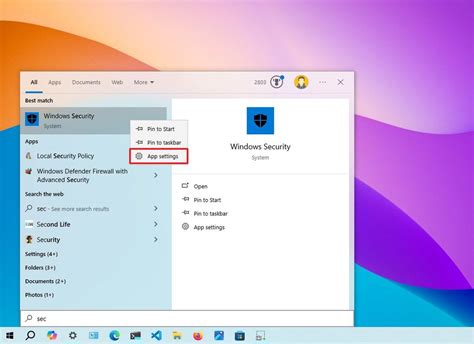 how to reset the windows security app to fix problems on windows 11 and