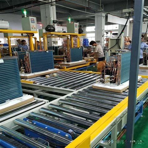 Automatically Air Conditioner Assembly Line With Touch Screen And Plc