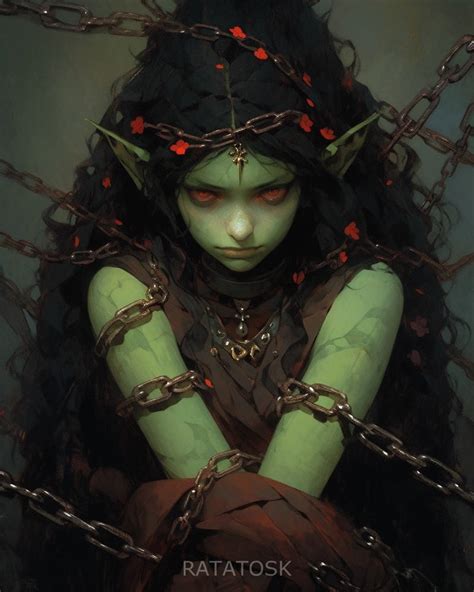 Goblin Princess In Chains By Ratatoskai On Deviantart