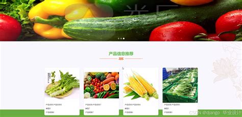【开题报告】基于django vue四季菜园果蔬店 论文 源码 计算机毕业设计 csdn博客