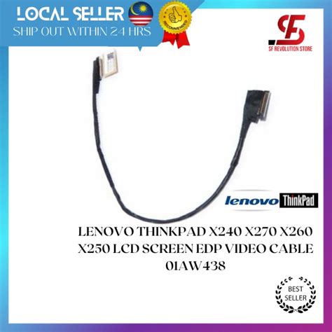 LENOVO THINKPAD X X X X LCD SCREEN EDP VIDEO CABLE AW Shopee Malaysia