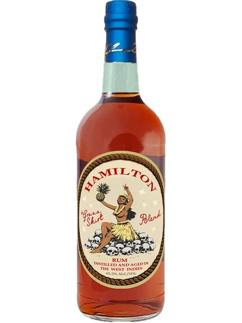 Hamilton Grass Skirt Blend Rum Del Mesa Liquor