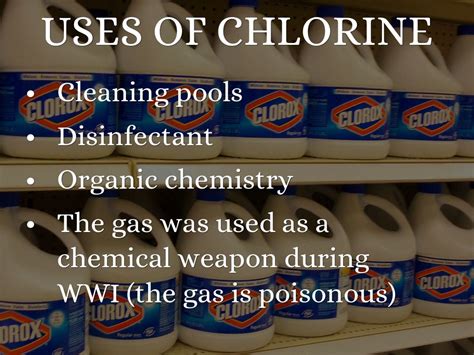 The Element Chlorine By Mary Won