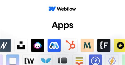 Webflow Apps What They Are How They Work And Why You Should Use Them