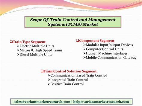 ppt train control and management systems tcms market powerpoint