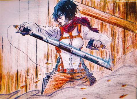 Mikasa Ackerman By Cbmangaka On Deviantart
