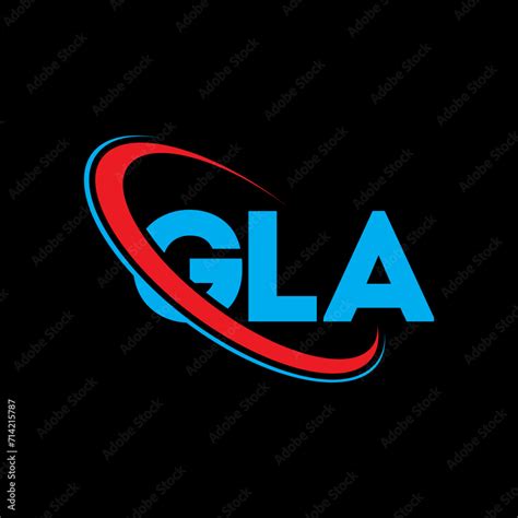 Gla Logo Gla Letter Gla Letter Logo Design Initials Gla Logo Linked