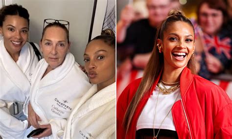 Alesha Dixon Goes Makeup Free As She Celebrates Her Stepmothers