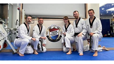 Glen Culbert Achieving 8th Dan At The Kukkiwon British Taekwondo