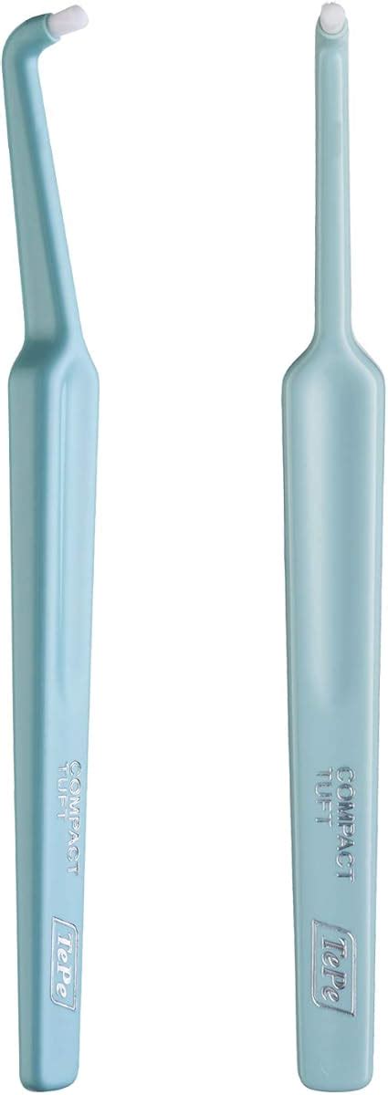 Tepe Compact Single Tuft Brush For Precision Cleaning Of Difficult