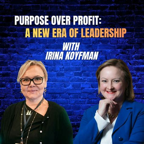 Ep 50 Purpose Over Profit With Irina Koyfman Health Podcast Network