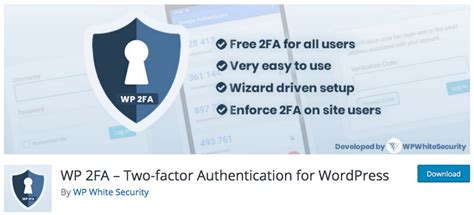 add wordpress two factor authentication 2 simple ways