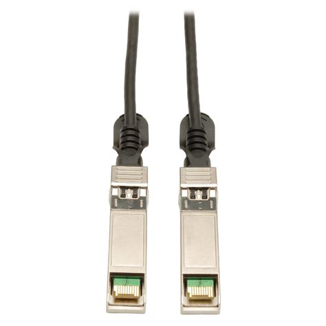 Sfp 10gbase Cu Passive Twinax Copper Cable Black 7m Eaton